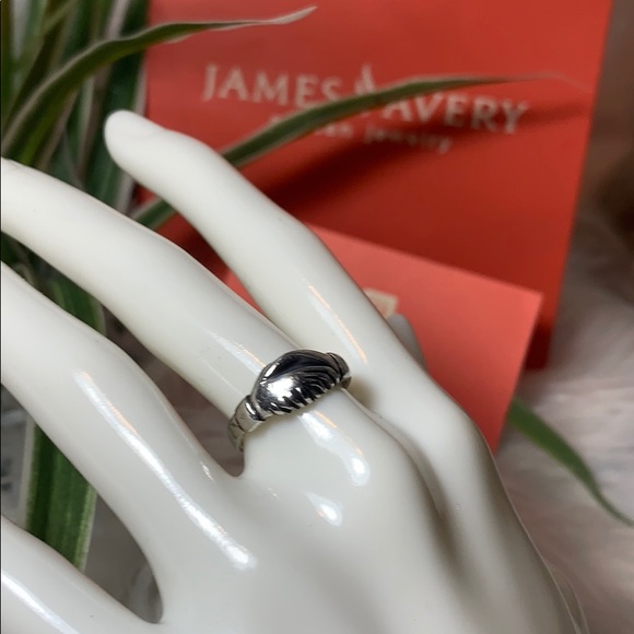 James Avery | Jewelry | James Avery Ring Shaking Hands Sterling Silver ...